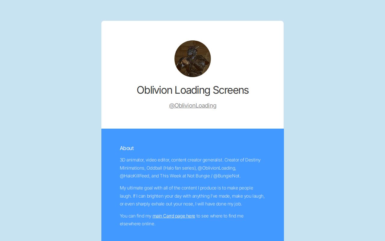 Oblivion Loading Screens